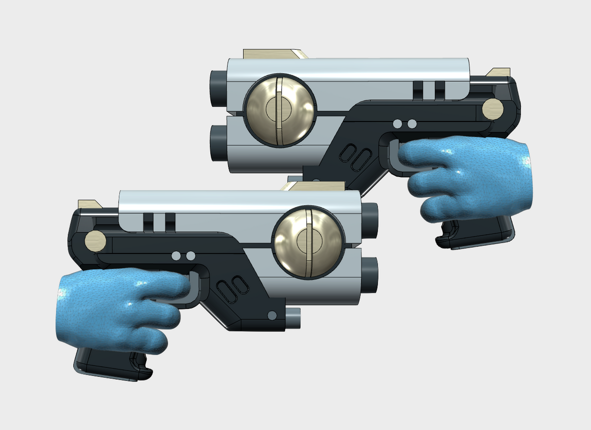 Tau : JTF-4 Pulse Pistols (L&R) — Pop Goes the Monkey