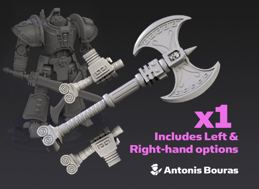 Arch Battleknight: Colossal Pelekis Axe — Pop Goes the Monkey