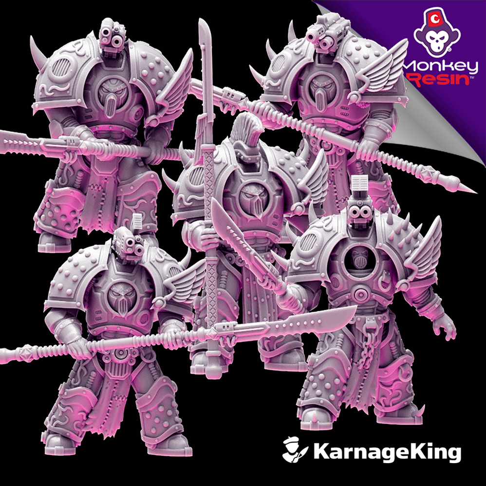 Saturnus-Pattern Terminator Armor — Pop Goes the Monkey