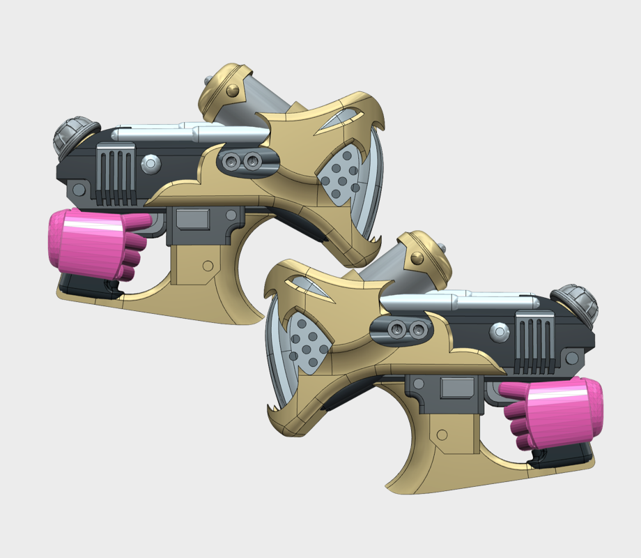 Marine : Luset-pattern Sonic Pistols (L&R) — Pop Goes the Monkey