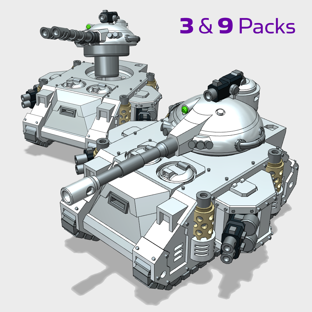 Epic-Scale : Mk1 Wolverine Battle Tank — Pop Goes the Monkey