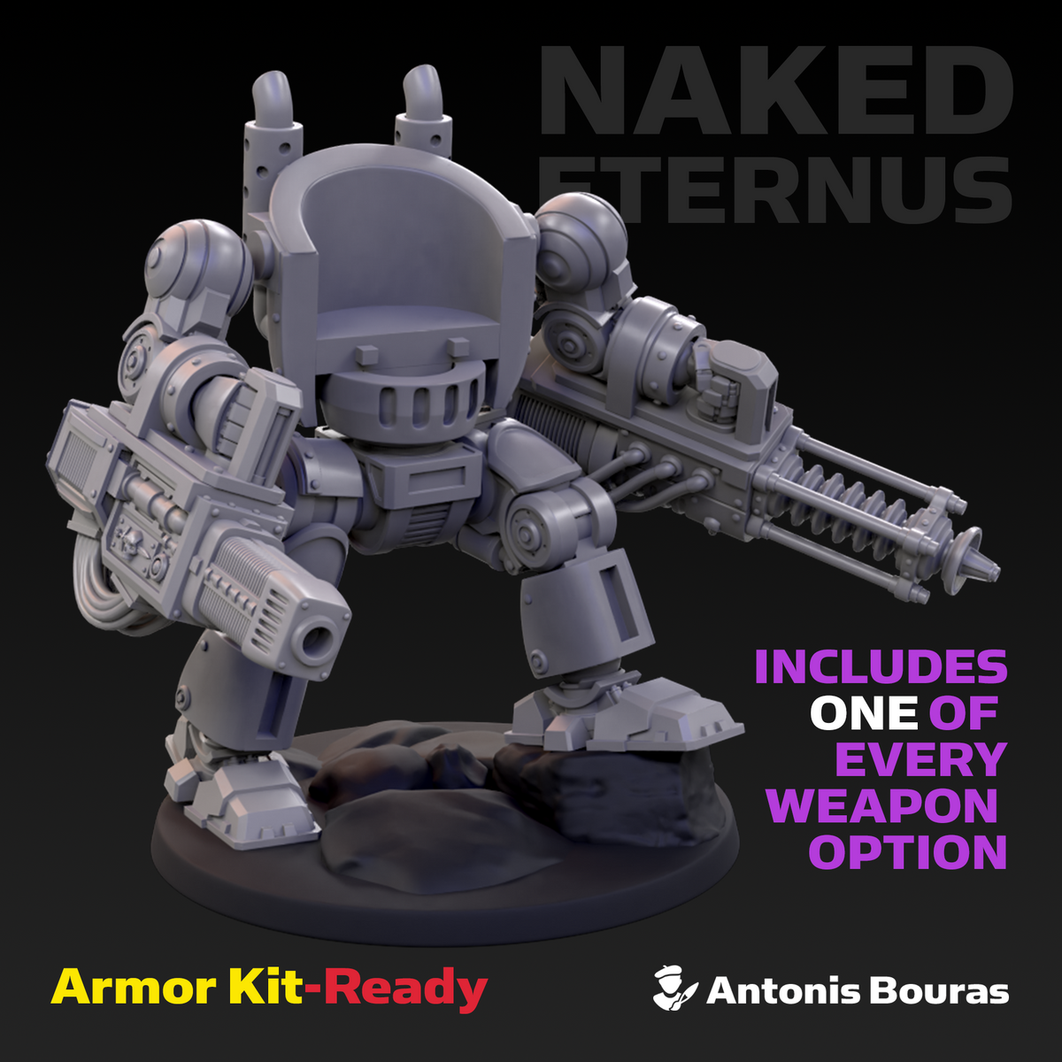 Naked : Eternus Armor-Ready kit — Pop Goes the Monkey