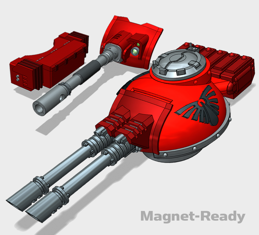 Blood Wing : Phobos Battle Tank Turret Set — Pop Goes the Monkey