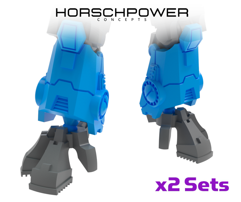 2x Standard Mech : HP-2 Leg Extensions — Pop Goes the Monkey