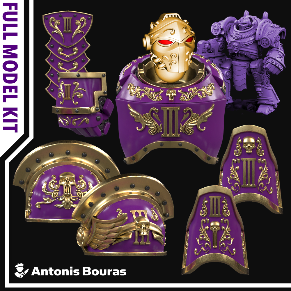 Emperors Third : Eternus Assault Armor kit — Pop Goes the Monkey