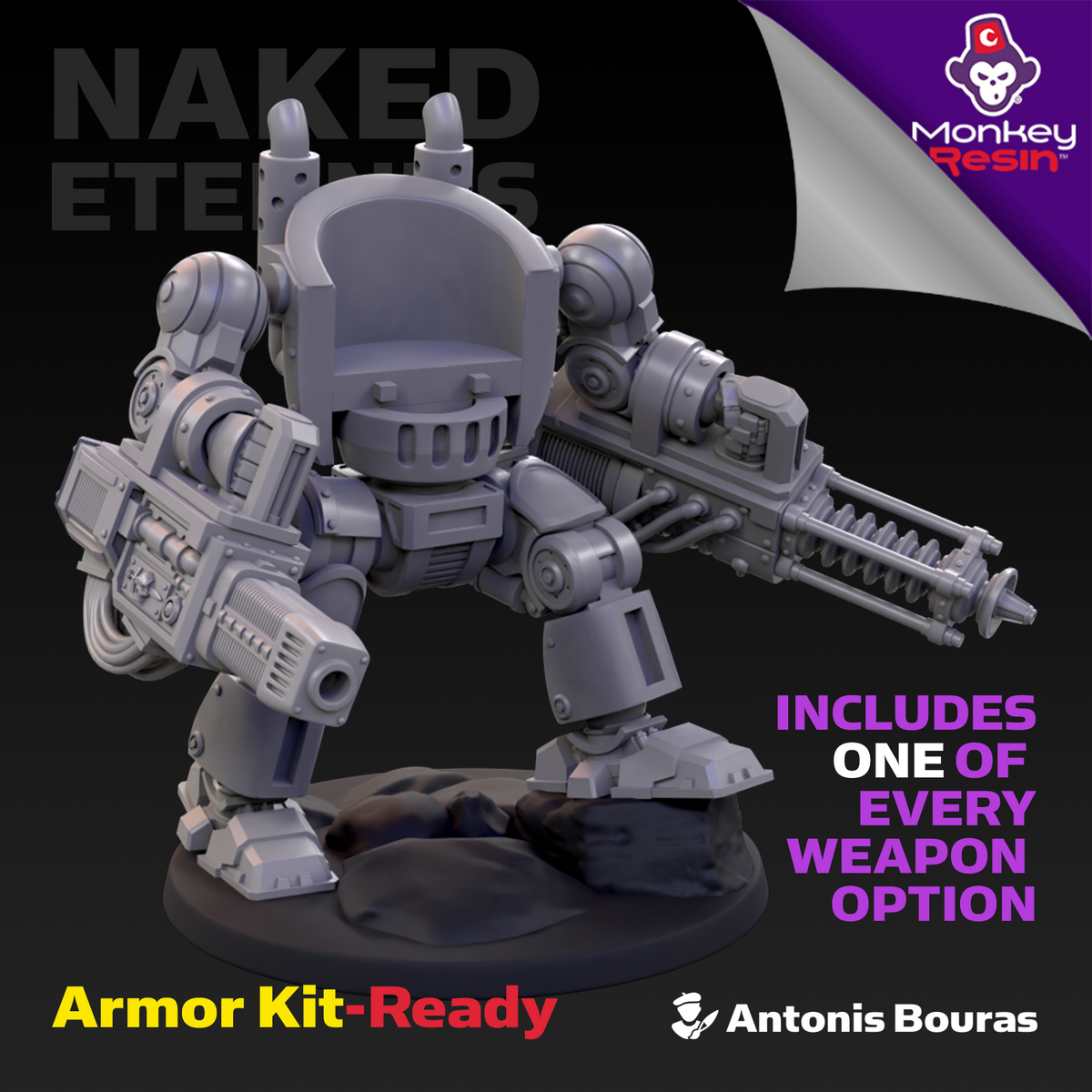 Naked : Loaded Eternus Armor-Ready kit — Pop Goes the Monkey