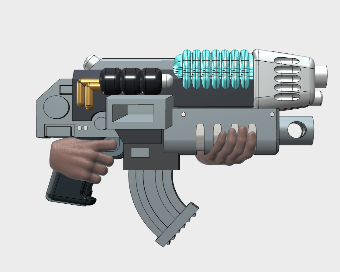 Mk1b Plasbolt Gun (Human Set) — Pop Goes the Monkey