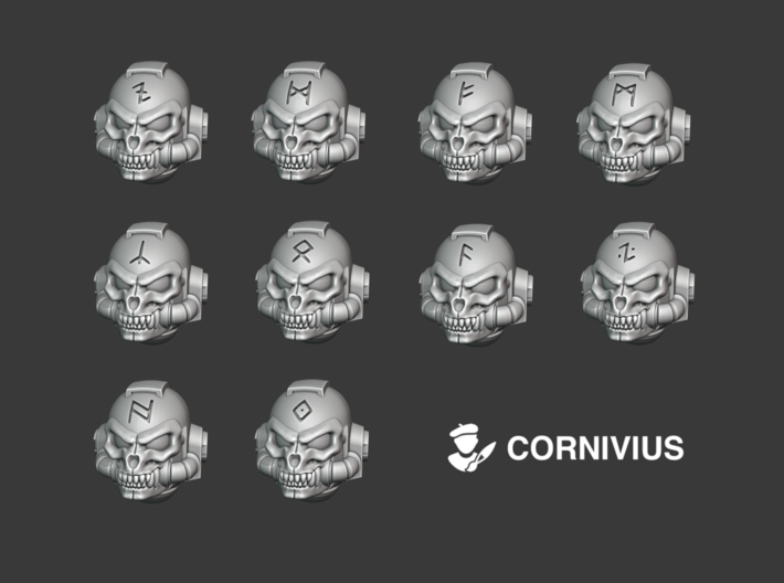 10x Multi Runes - G:10 Werewolf Helms — Pop Goes the Monkey
