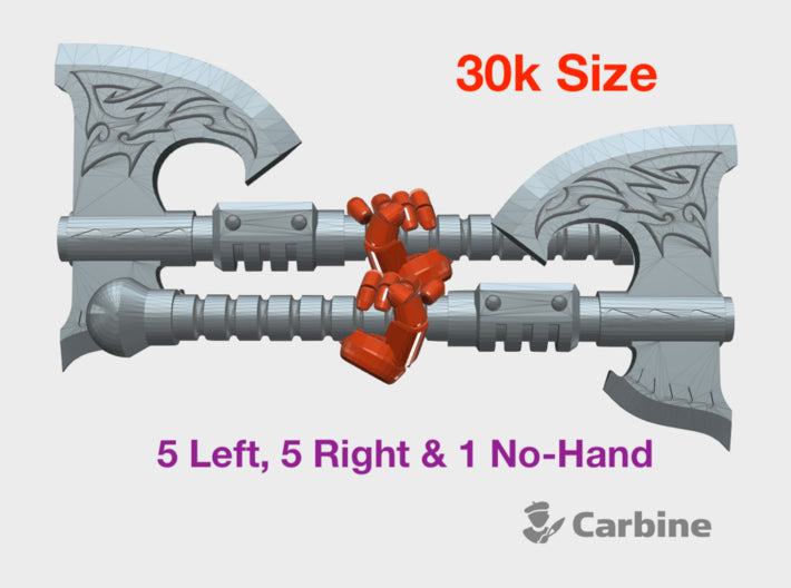 11x Energy Axe: Carbine (30k Size) — Pop Goes the Monkey