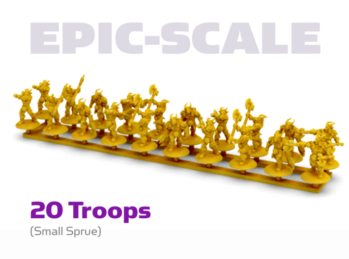 Chaos Hoard: Beastmen Axes (EPIC) — Pop Goes the Monkey